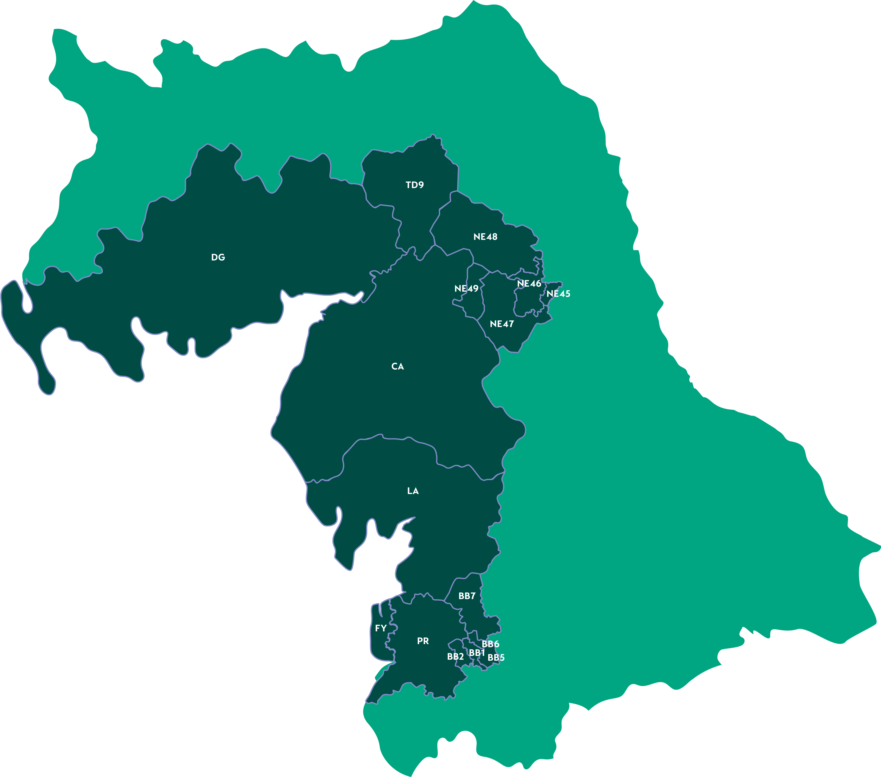 Intermediaries - Residential Mortgages - Operating Area | The Cumberland