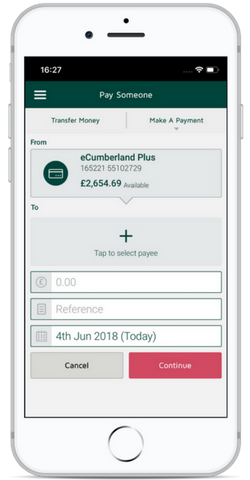 Mobile banking app | The Cumberland